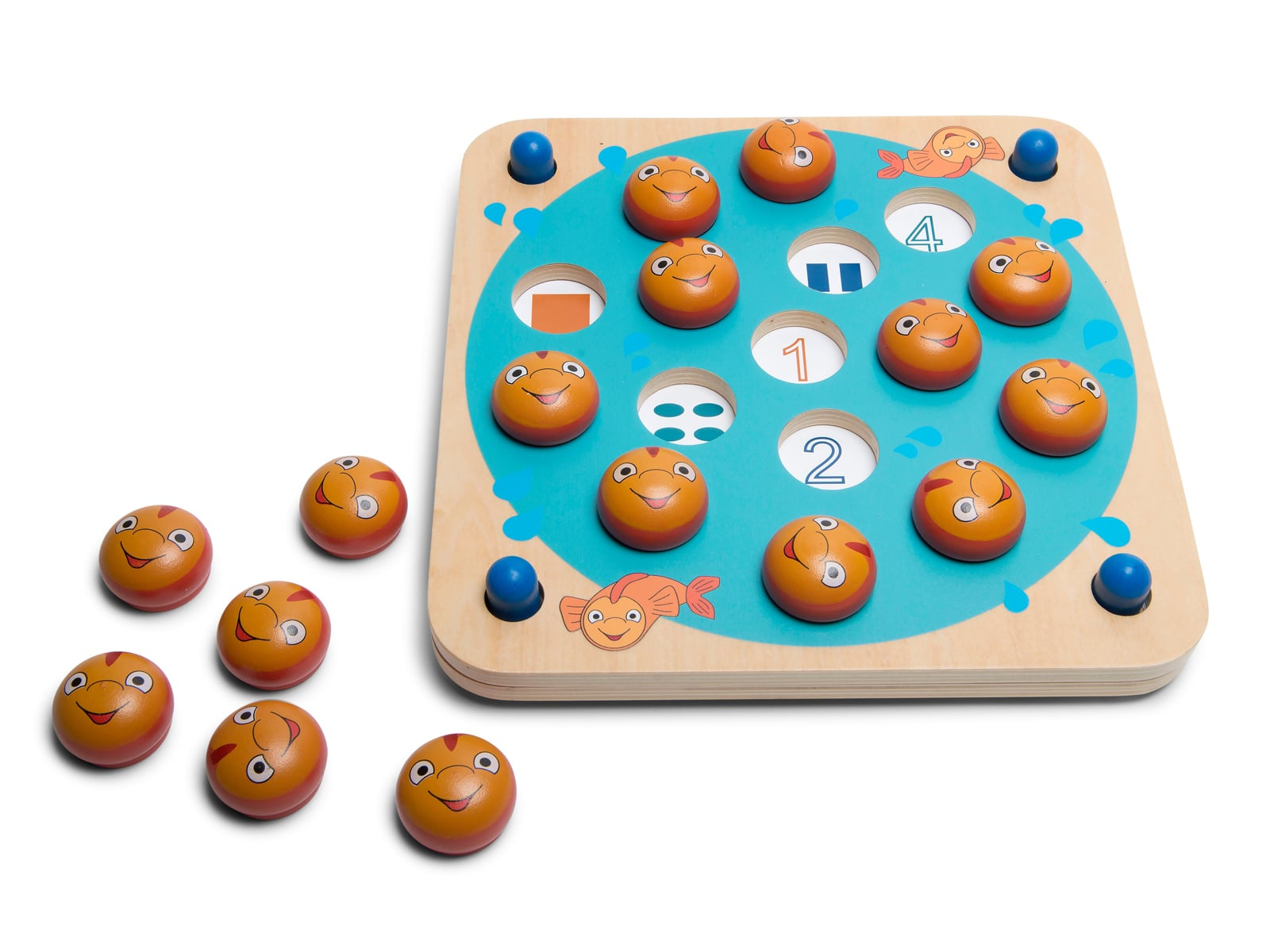 Drewniana gra pamięciowa Rybki Memo | Dobra Cena | Sklep Online ...